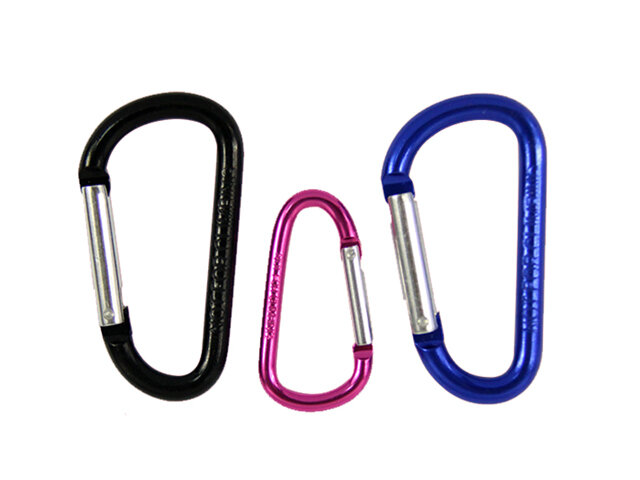 Набор карабинов алюминиевых 3шт