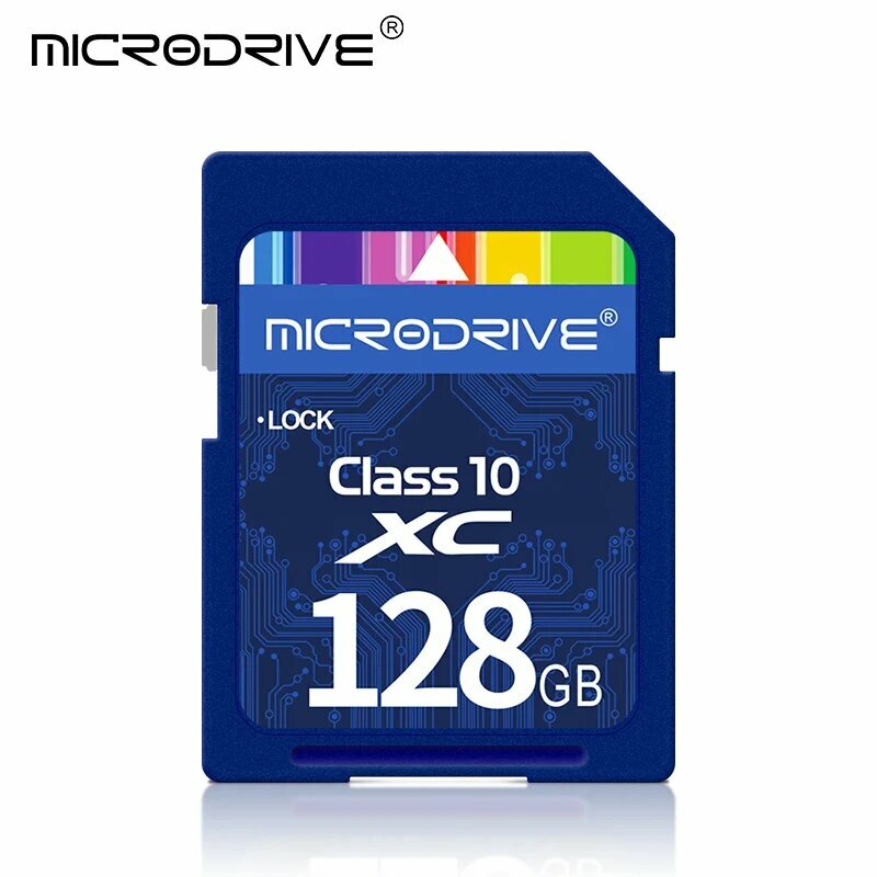 MicroDrive SD-карта для камеры 128 ГБ / 64 ГБ / 32 ГБ / 16 ГБ 128GB
