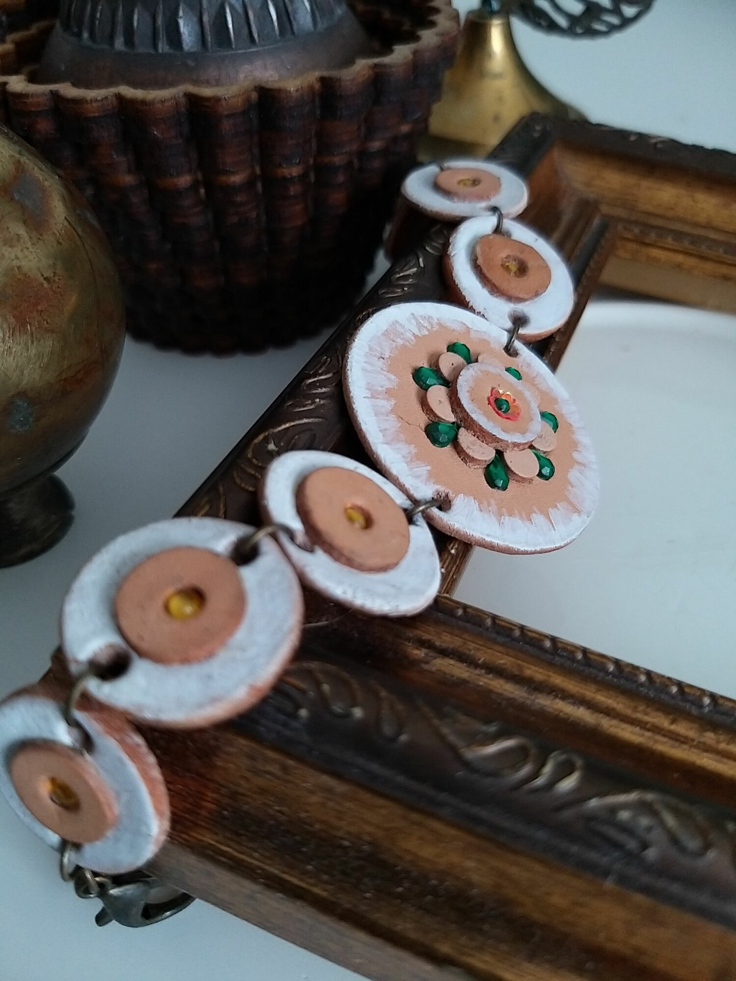 Браслет, стразы