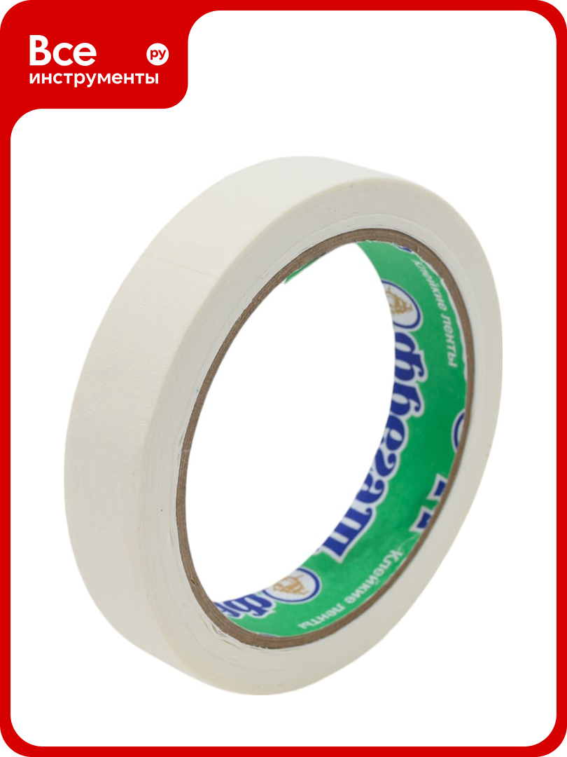 Малярная лента Фрегат 19 мм, 25 м арт КР01