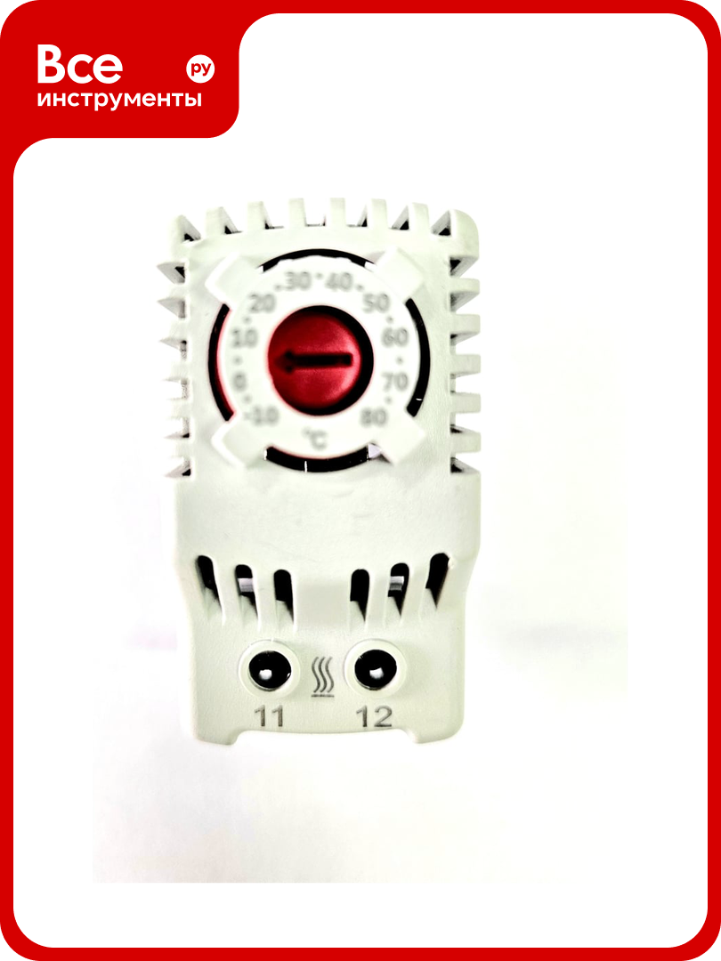 Термостат для обогревателя Tekpan TP 983012, металл, с нормально закрытым контактом (NС)