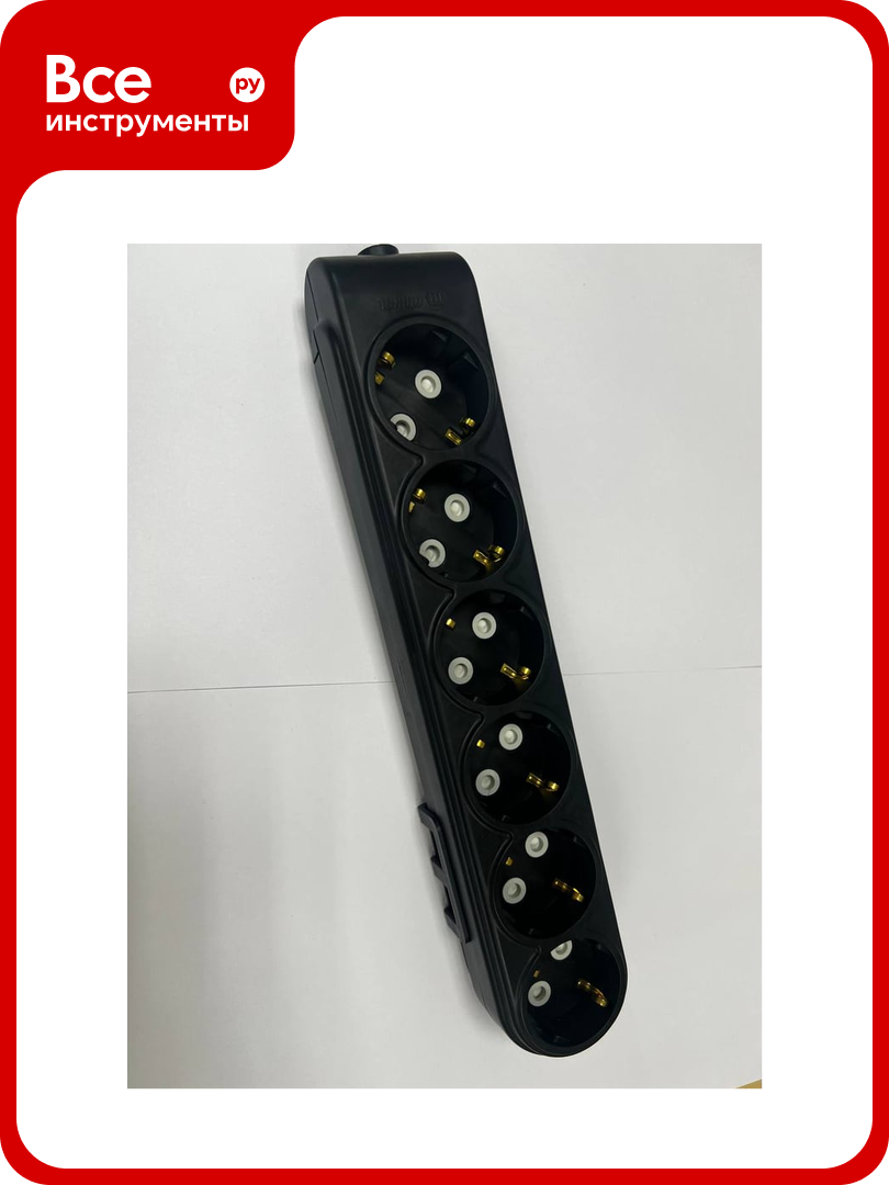 Колодка нового поколения MAKEL 6 гнезд С защитой от детей С/З C, использования