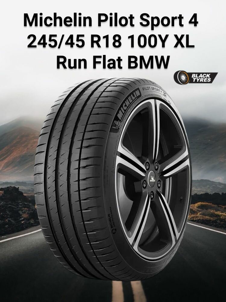 Шины летние Michelin Pilot Sport 4 245/45 R18 100Y XL Run Flat