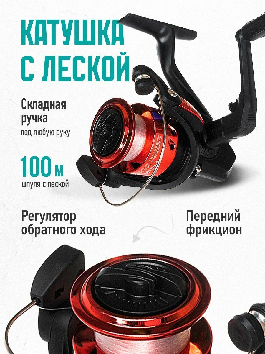 Удилище с катушкой — фото 1