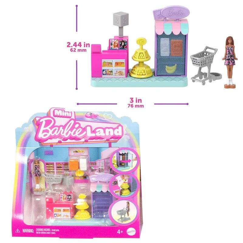 Кукольный домик Barbie Мини Барбиленд JCR33