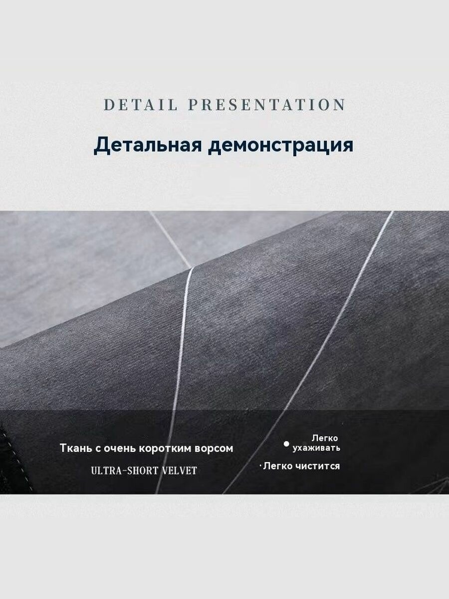 Спортивный коврик 100x160 см, для йоги и тренировок, антискользящая основа, удобство и комфорт — фото 1