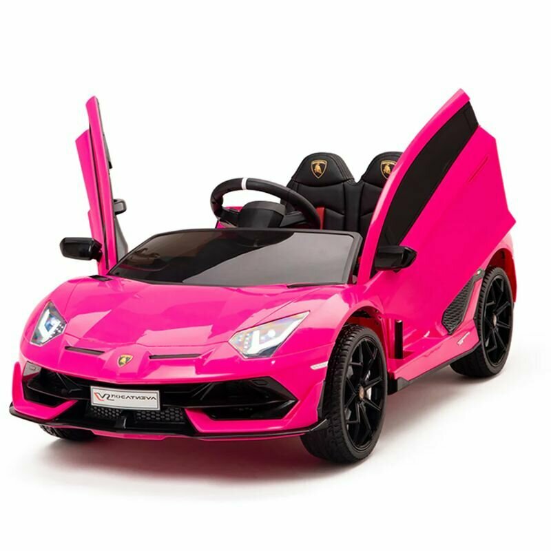 Легковые автомобили Harley Bella Детский электромобиль Lamborghini SVJ (розовый, 12V) - HL328