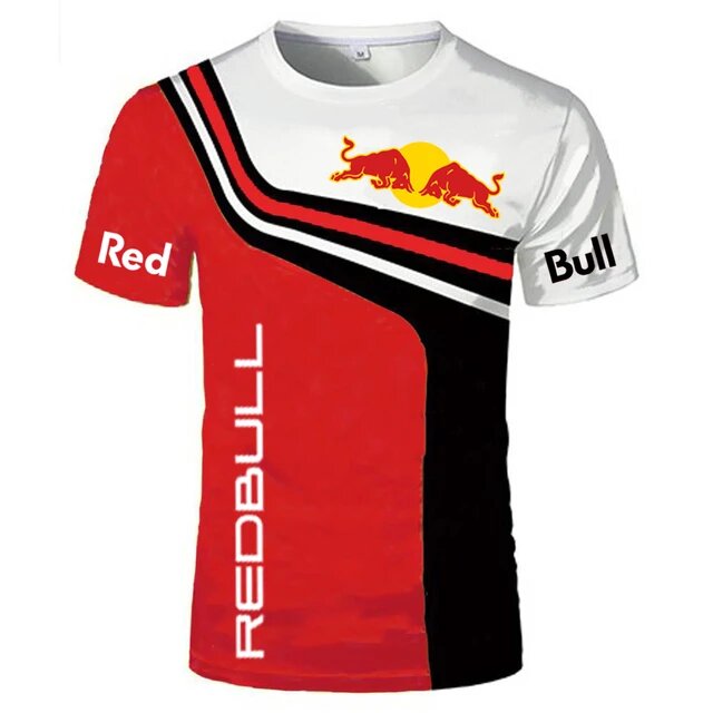 Мужская летняя футболка Red Bull полиэстер