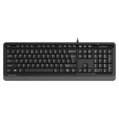 Клавиатура проводная A4TECH Fstyler FKS10, USB, 104 кнопки, черная