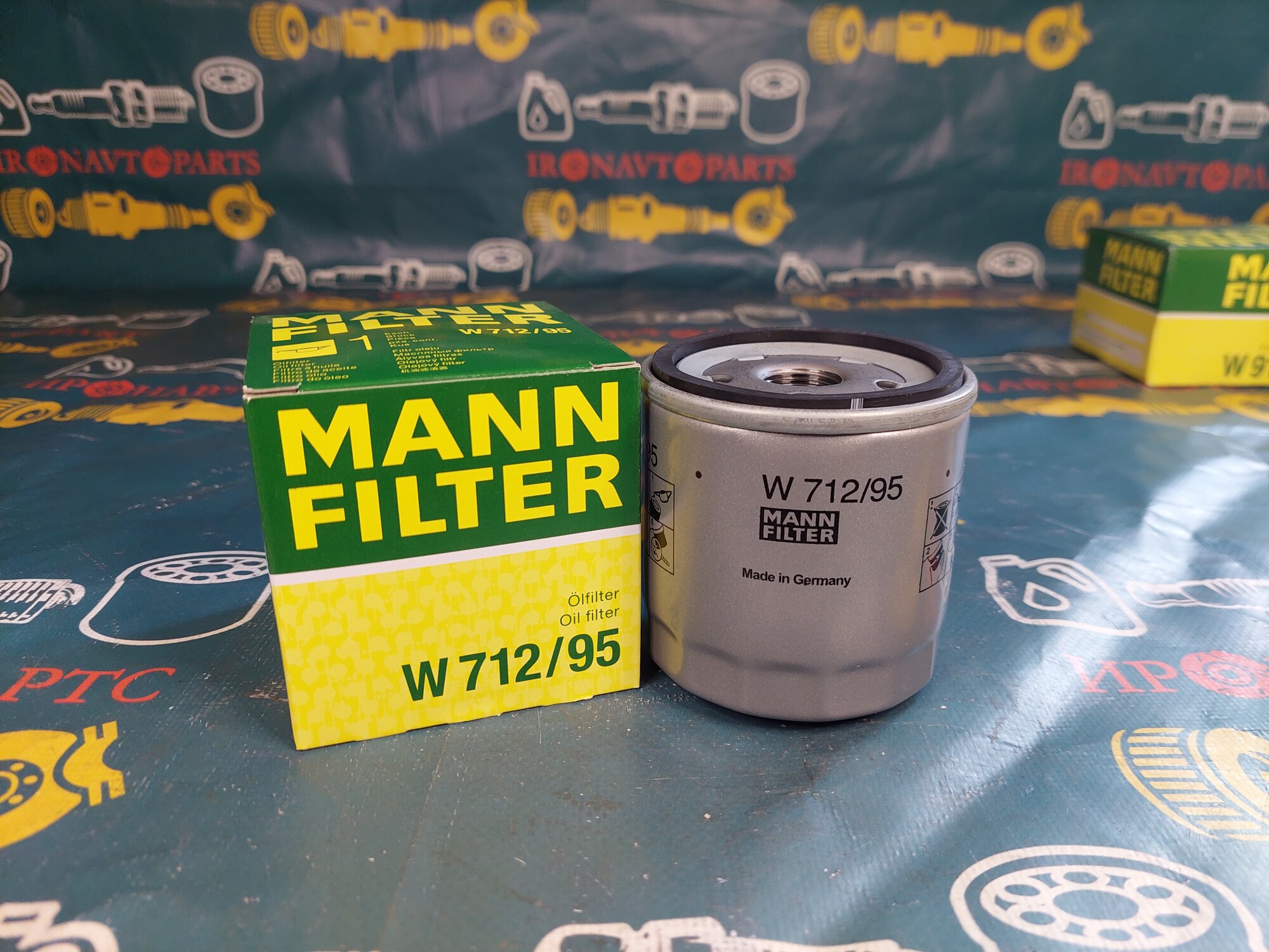 Фильтр Масляный MANN Skoda/Volkswagen/Audi/Seat/VW Арт. W71295