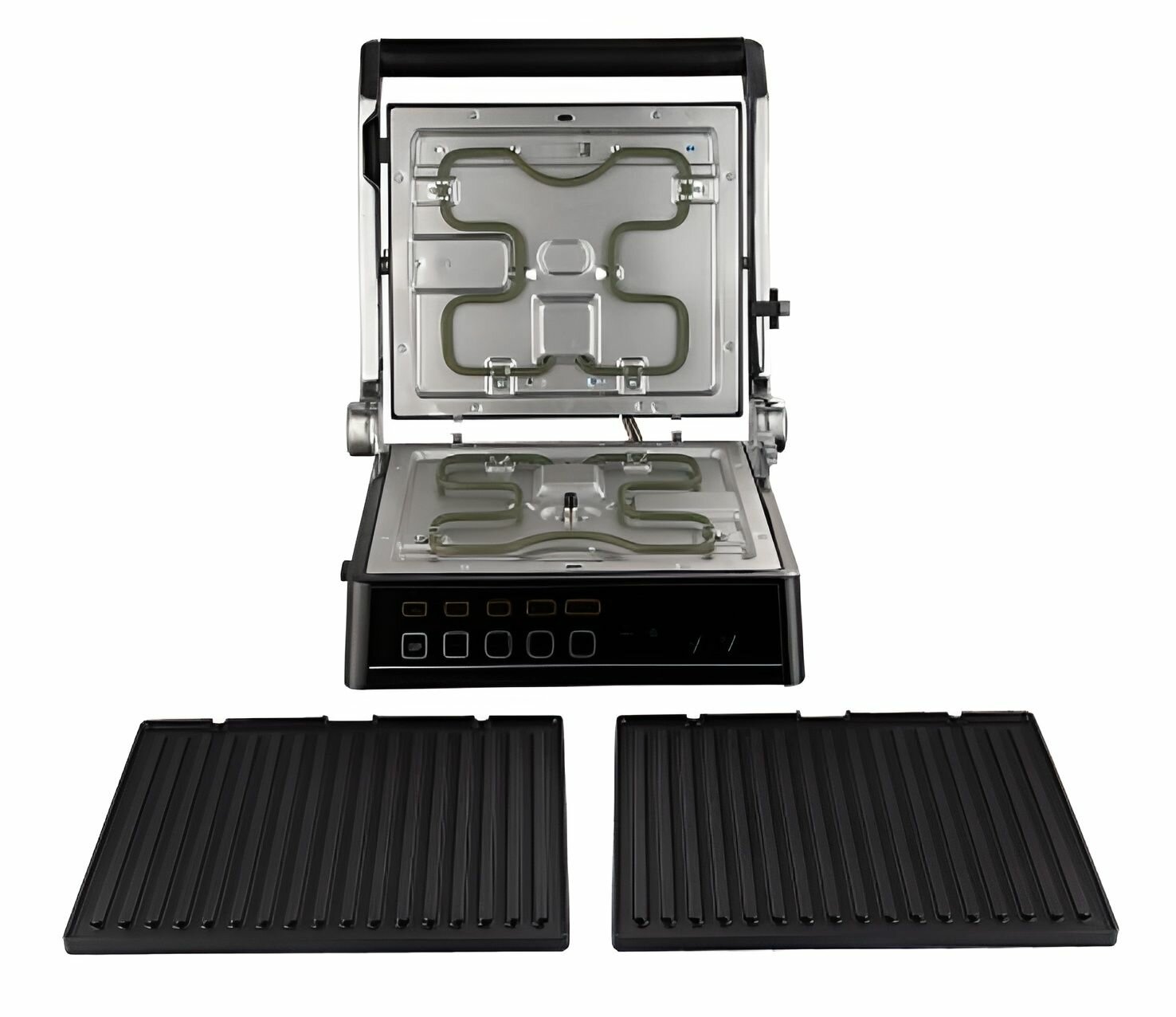 Гриль редмонд SteakMaster GM305, серебристый