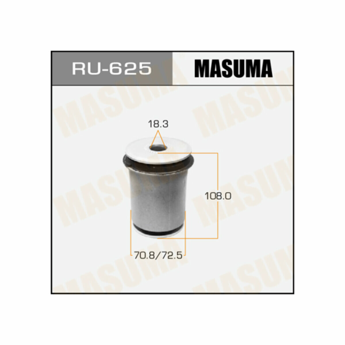 Сайлентблок Toyota Land Cruiser 200 Uzj200, Vdj200, Grj200, Urj20 07->(Masuma Ru-625)