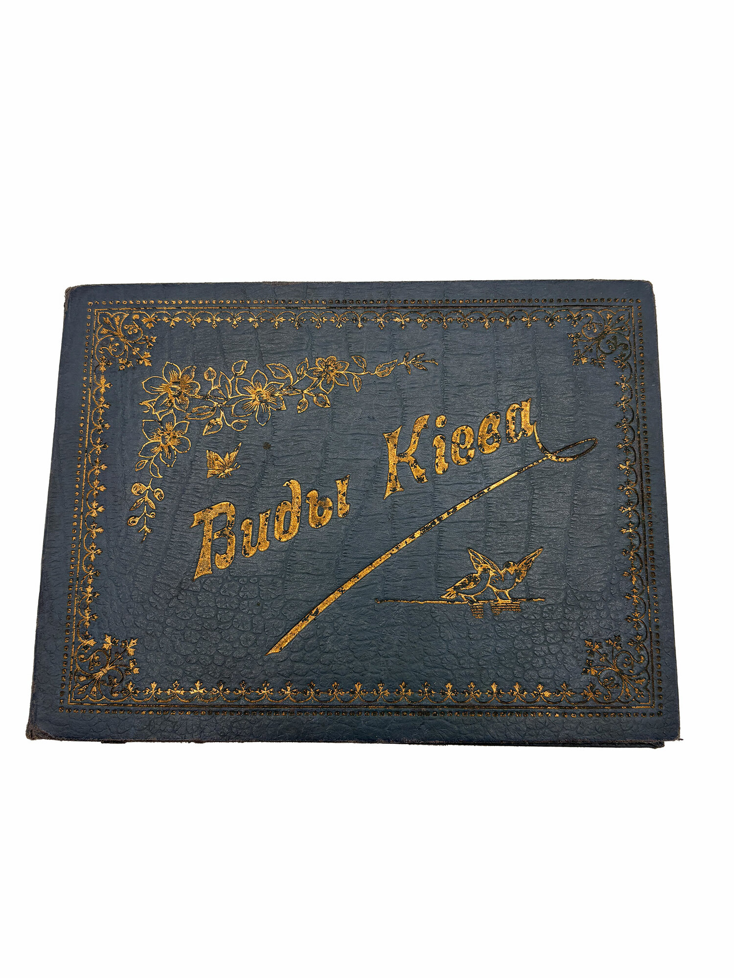 Книга Ф. Чернуха. Антикварный сувенирный альбом Виды Киева 14,5×11 см