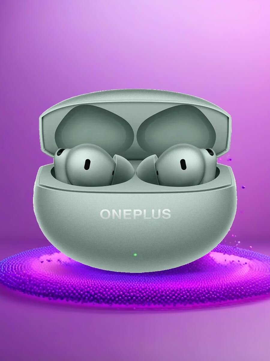 Беспроводные наушники OnePlus Buds 4, E513A (Zen Green), зеленый