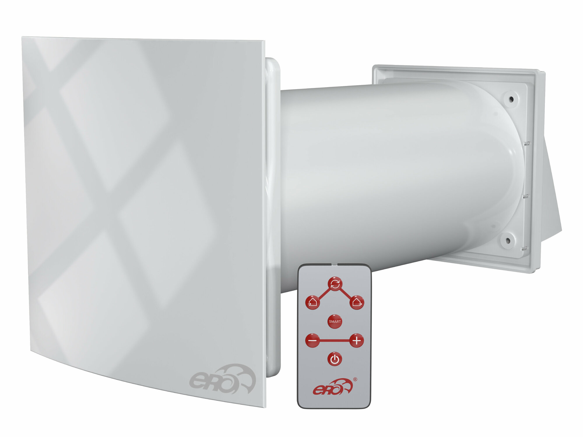 Рекуператор тепла CUPER D125 приточно-вытяжной 6 скоростей ERA