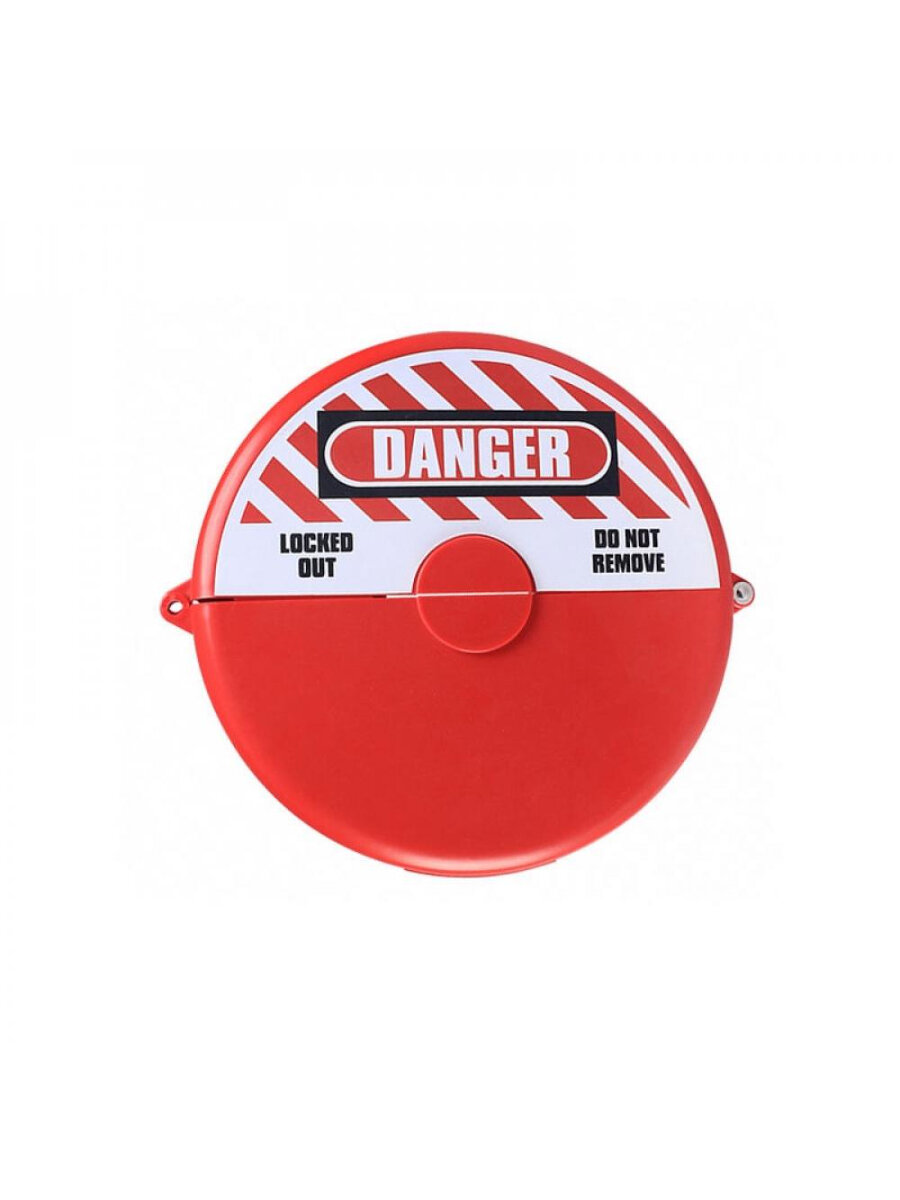 Блокиратор вентилей и задвижек, ABS-пластик, маховик 254–330 мм, отверстие шпинделя 105 мм