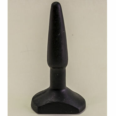 Биоклон Анальная пробка, черная Небольшого размера