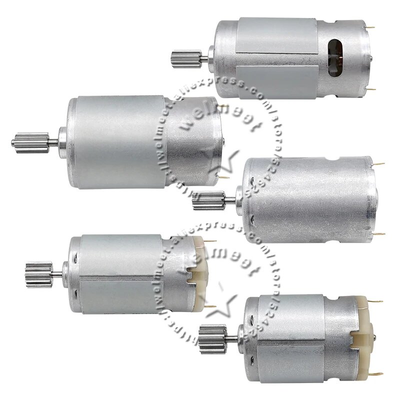 Детские электромоторы RS380 RS390 RS540 RS550 6В 12В RS390 12V-20000RPM