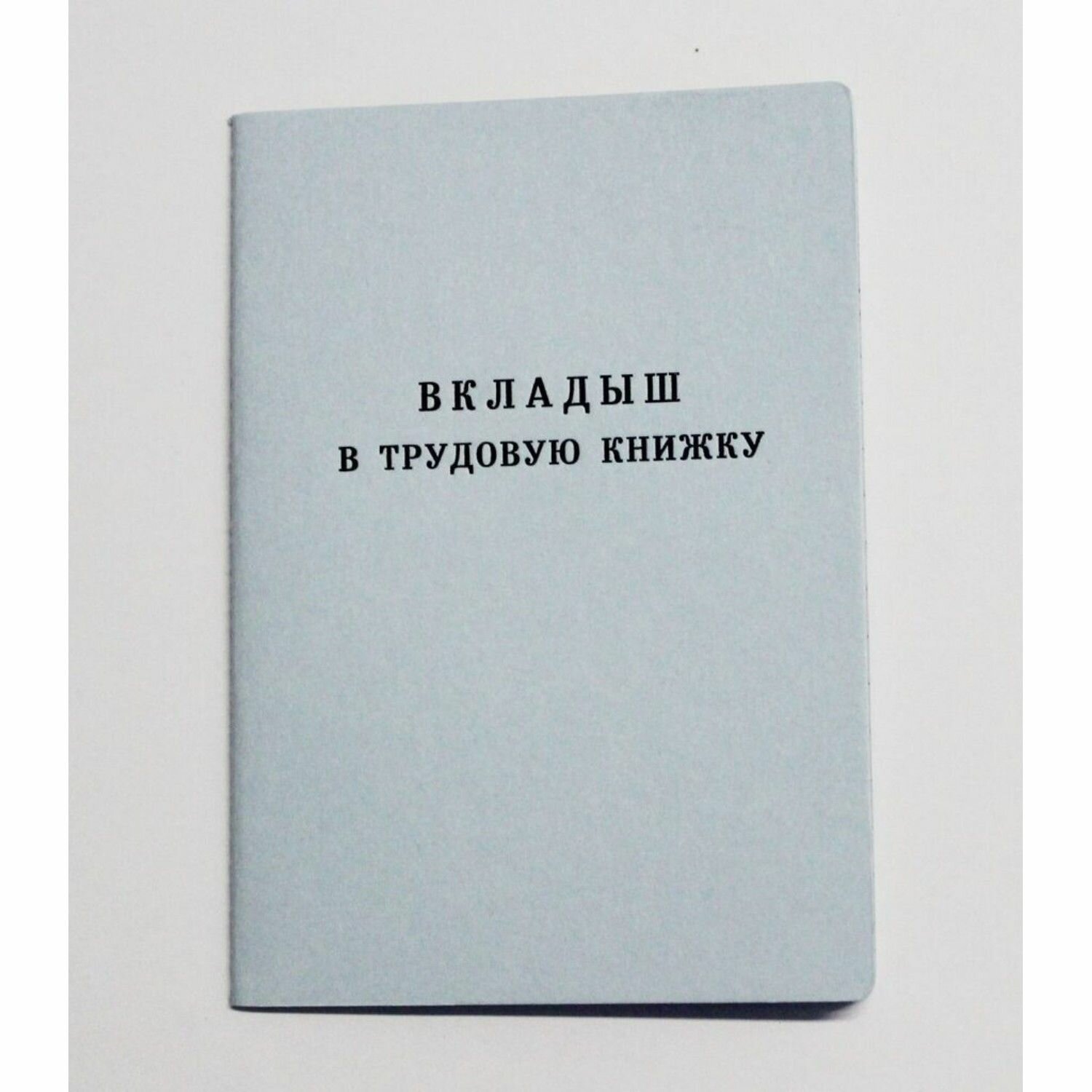 Бланк Вкладыш к трудовой книжке образец 2023г