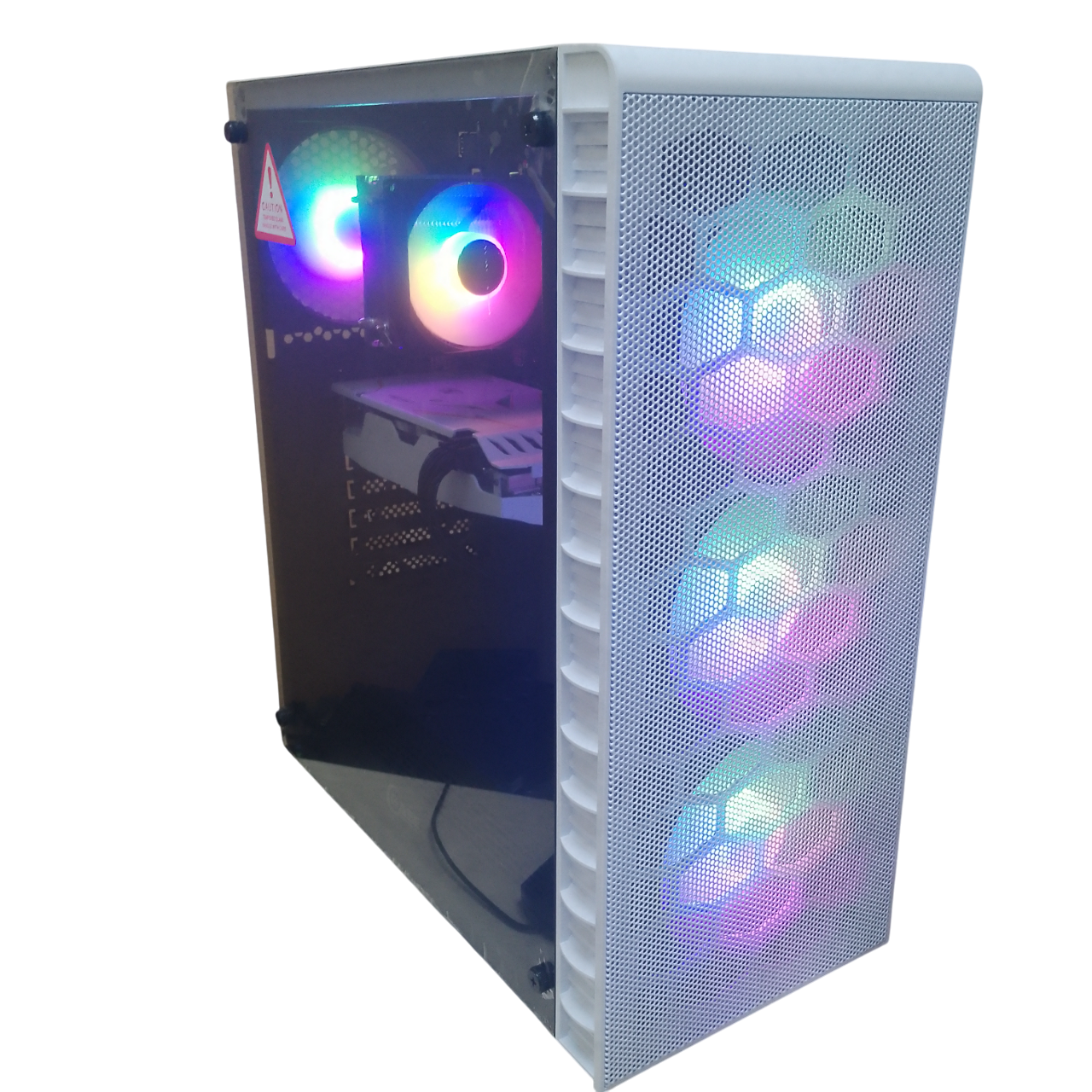 Игровой компьютер LiderMaxi (Intel Core i5-10400F (2.9 ГГц), RAM 16 ГБ, SSD 960 ГБ, видеокарта Peladn 5500XT, Windows 10 Pro), черный