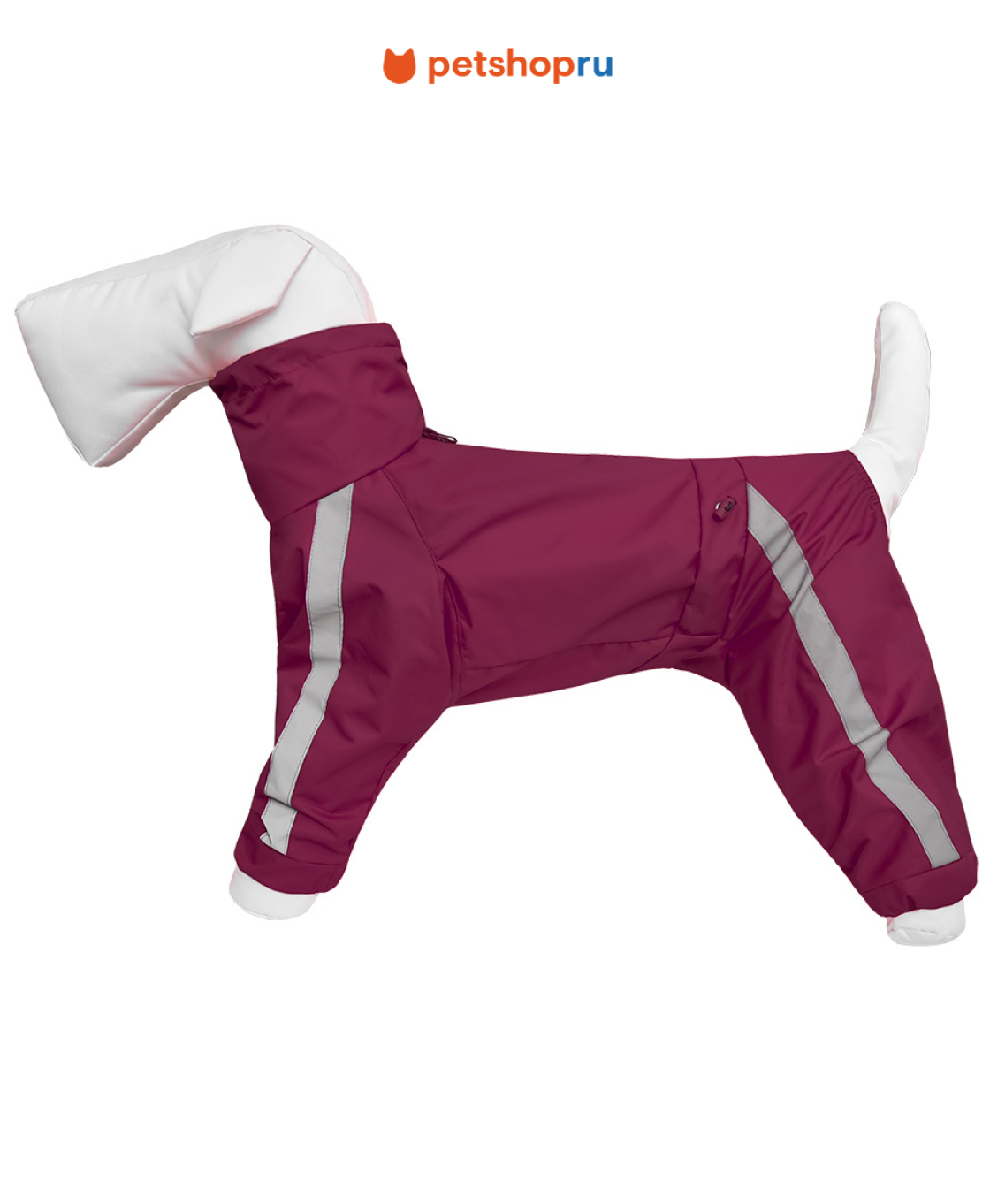 Tappi одежда Дождевик д/собак "Басенджи" без подкладки, с воротником-капюшоном, мальчик, L