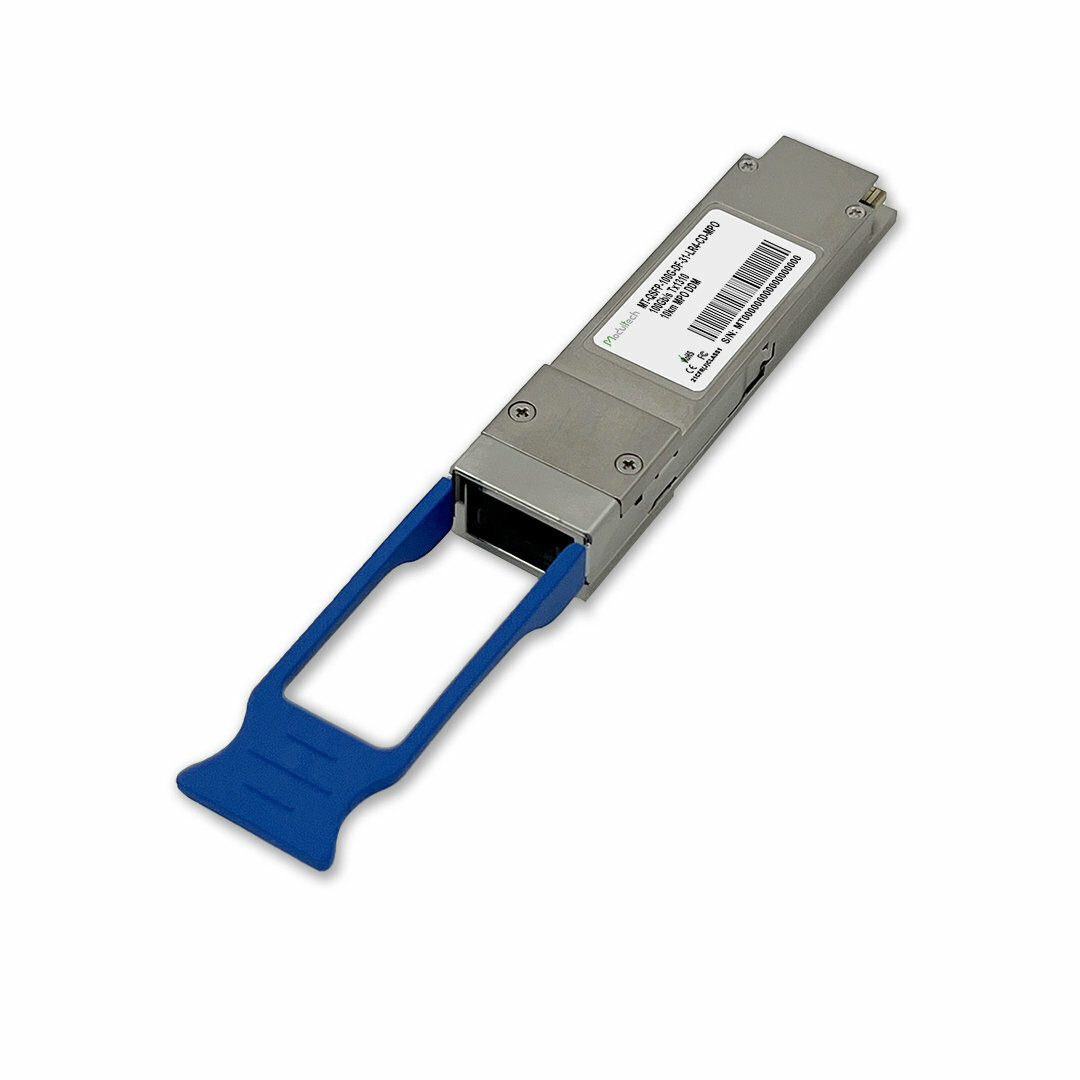Модуль QSFP28 MPO 100 Гбит/с, 10 км, 1310 нм, SMF