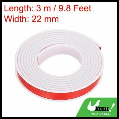 U-образный кант 9.8Ft (22мм) белый для столешниц