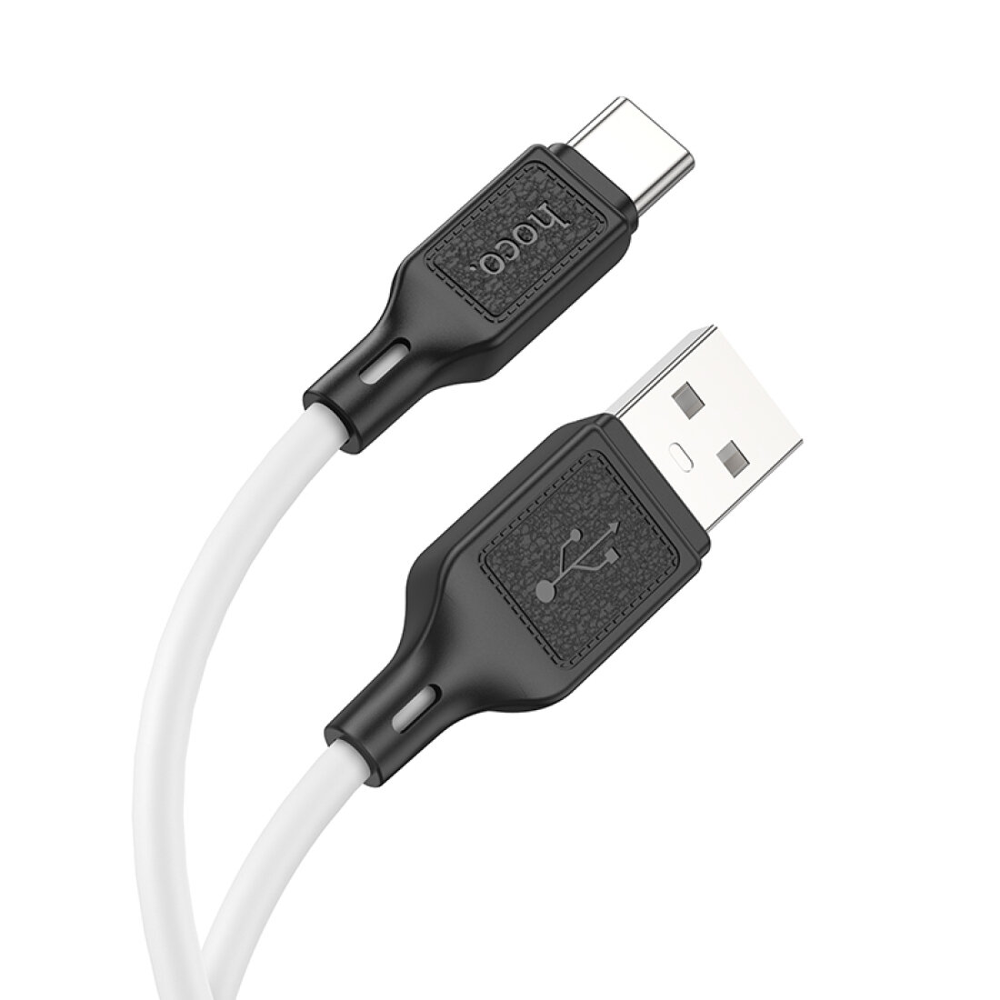 USB Кабель Type-C, HOCO, X90, 1м, силиконовый, белый