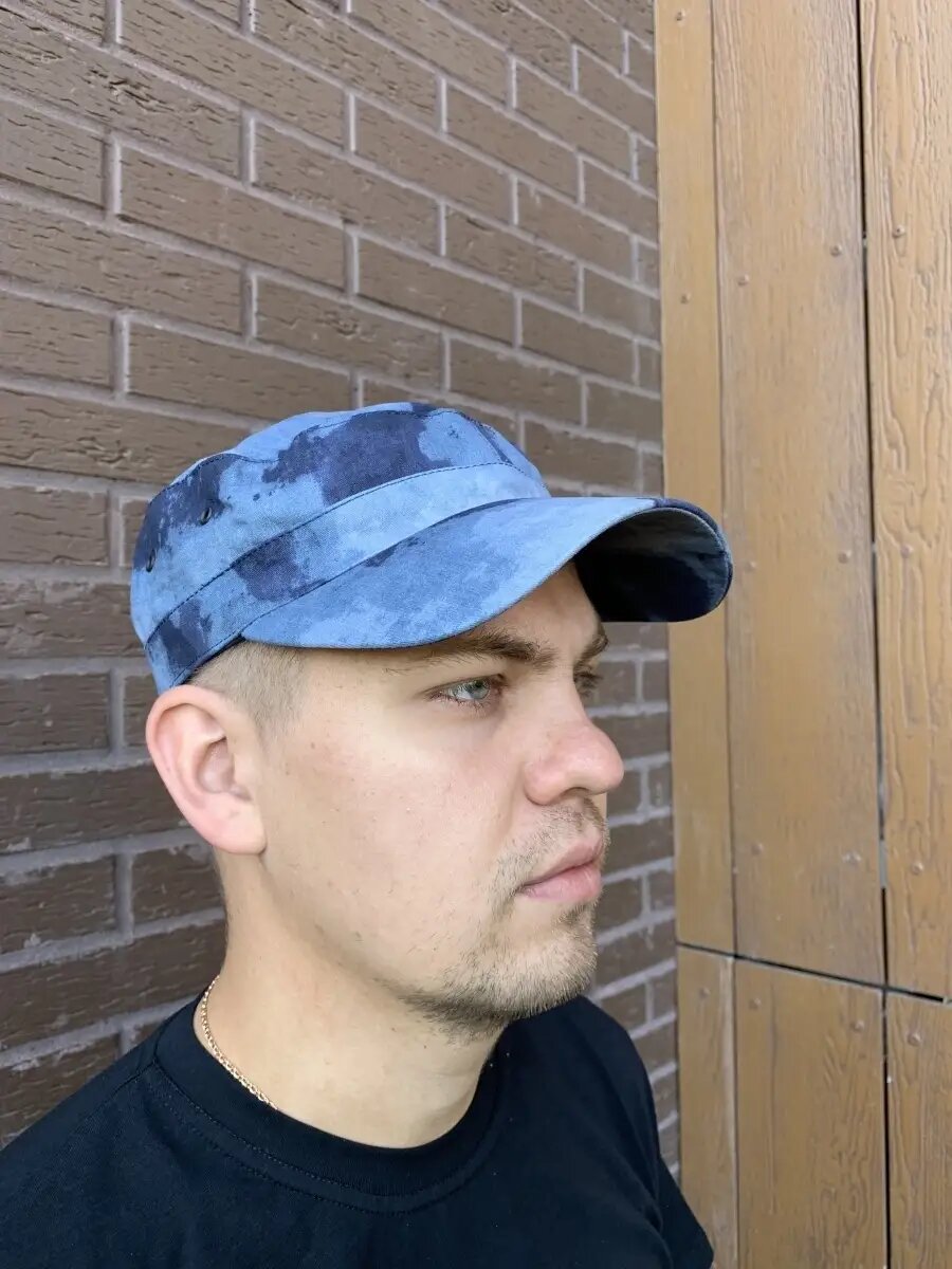 Летняя кепка Синий Мох камуфляж Бабек