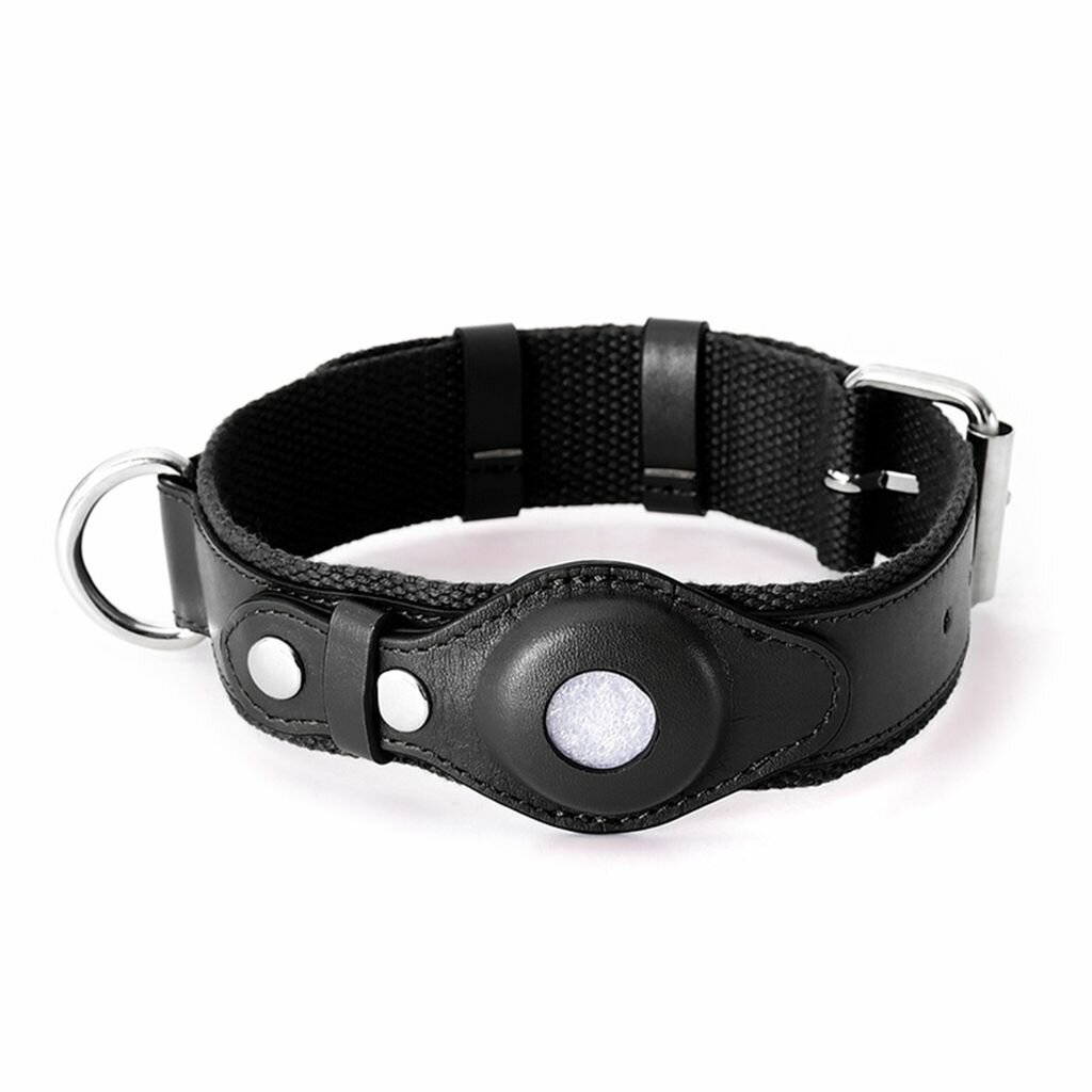 Ошейник для собак Airtag-M-черный