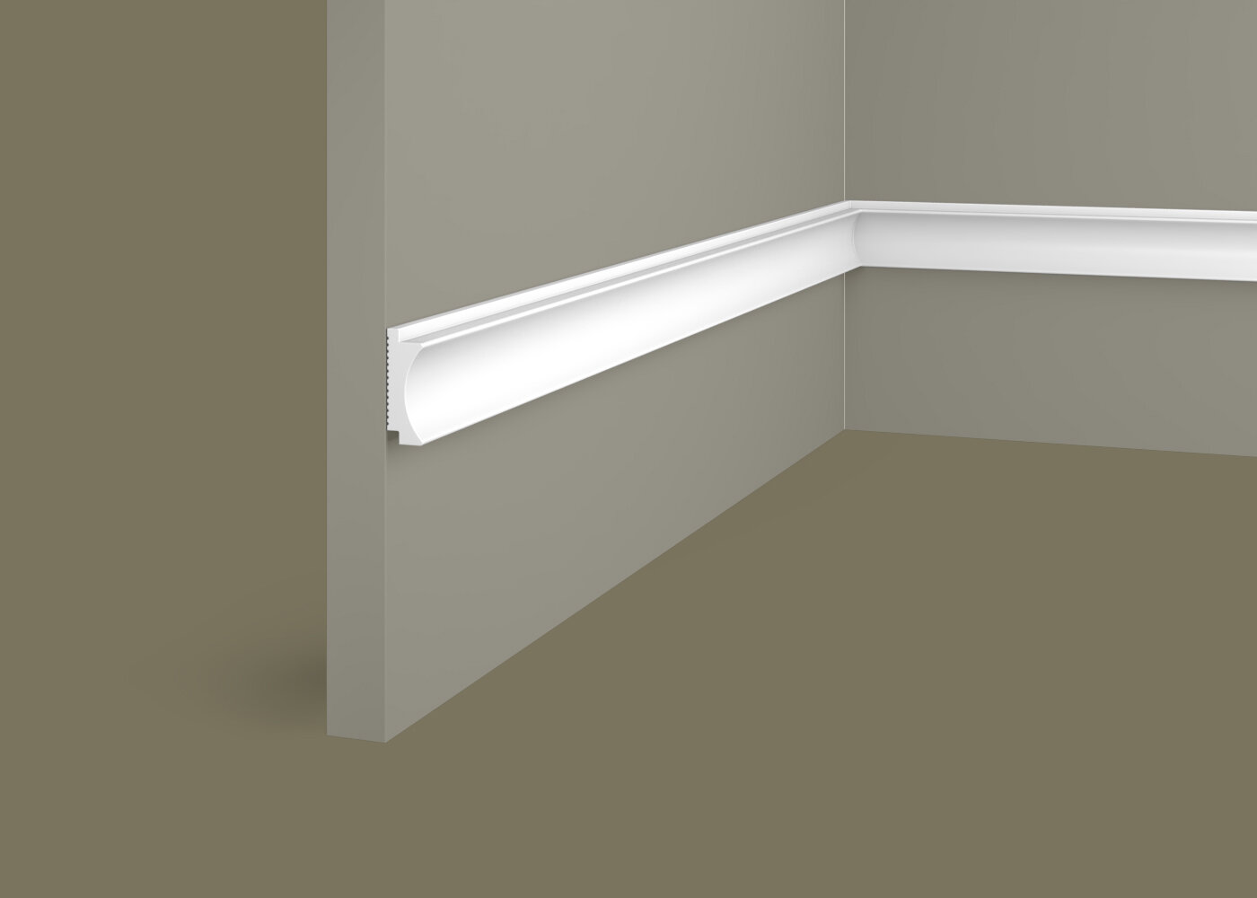 Рейка, панель сборная стеновая, набор 2шт. 31х12х2800мм, Экополимер RX014 Cosca