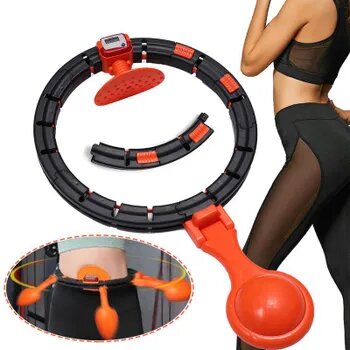Складной, убирающийся, интеллектуальный счетный хула-хуп.30-60 кг. Окружность талии ниже 98 см