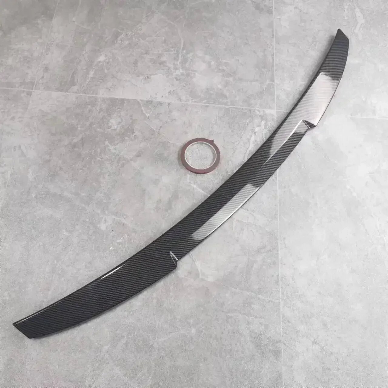 Задний спойлер багажника в стиле M4, крыло для AUDI A3 8V S3 RS3 Sedan 2016-2020, глянцевый черный автомобильный задний спойлер на крышу, сплиттер, тюнинг Carbon Look