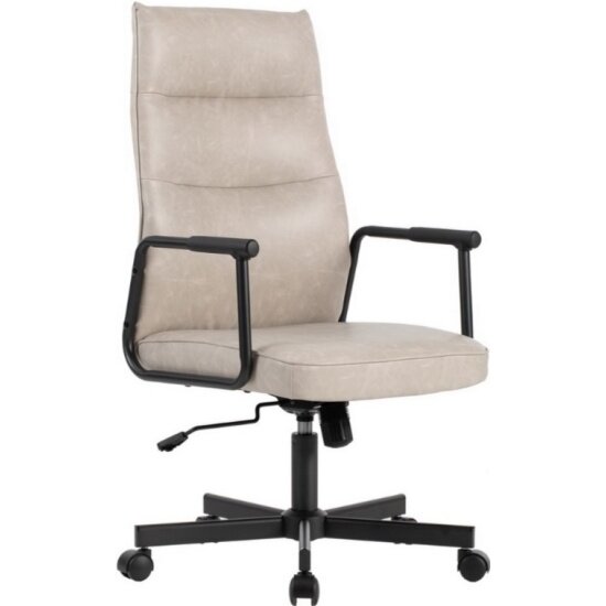 Кресло руководителя Riva Chair Sten W-263H Светло-серый