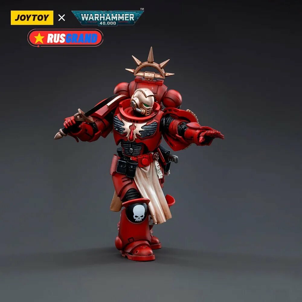 KNOW EASY-Подвижная миниатюра Вархаммер 40000 Кровавые Ангелы Ветеран Ленатус (Warhammer 40000 Blood Angels Veteran Laenatus)