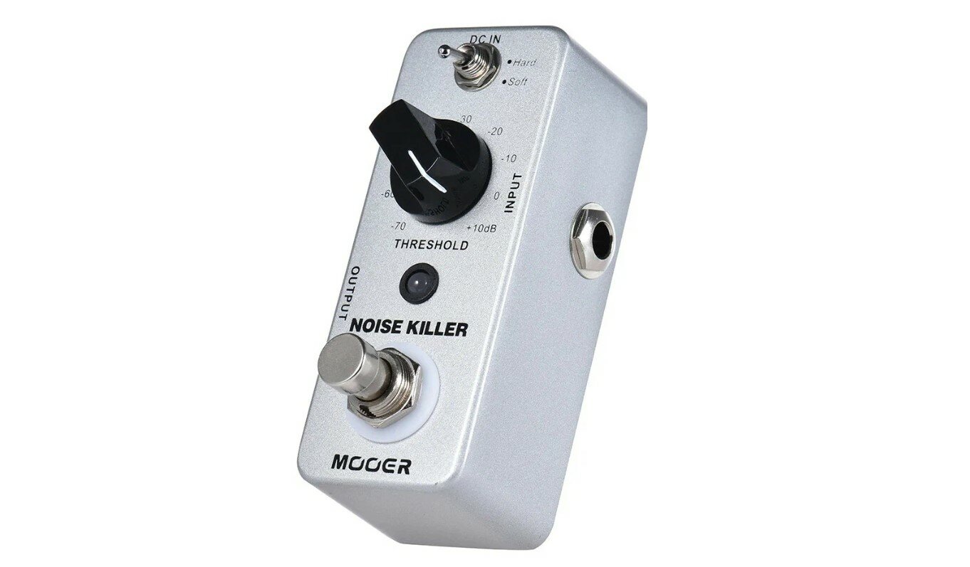 Мини-педаль шумоподавитель Mooer Noise Killer, цифровая, 2 Режима: Hard/Soft
