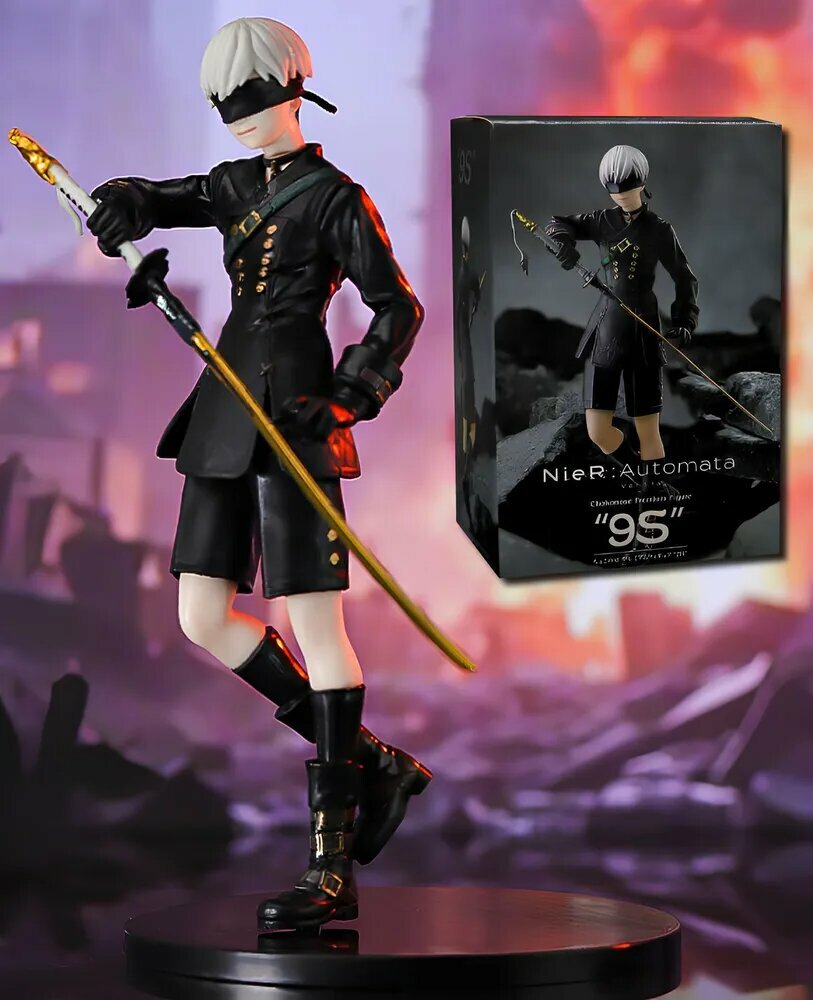 Фигурка Ниер: Автомата Еруха 9S / YoRHa 9S No. 2 Type B NieR: Automata 2B (16см)