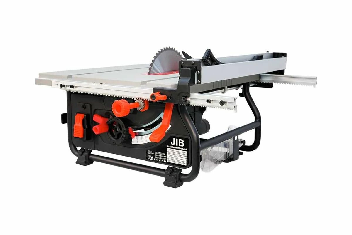 Станок круглопильный JIB 2255M-7, мощность 2100Вт, настольный, алюминий, 650х760х390мм