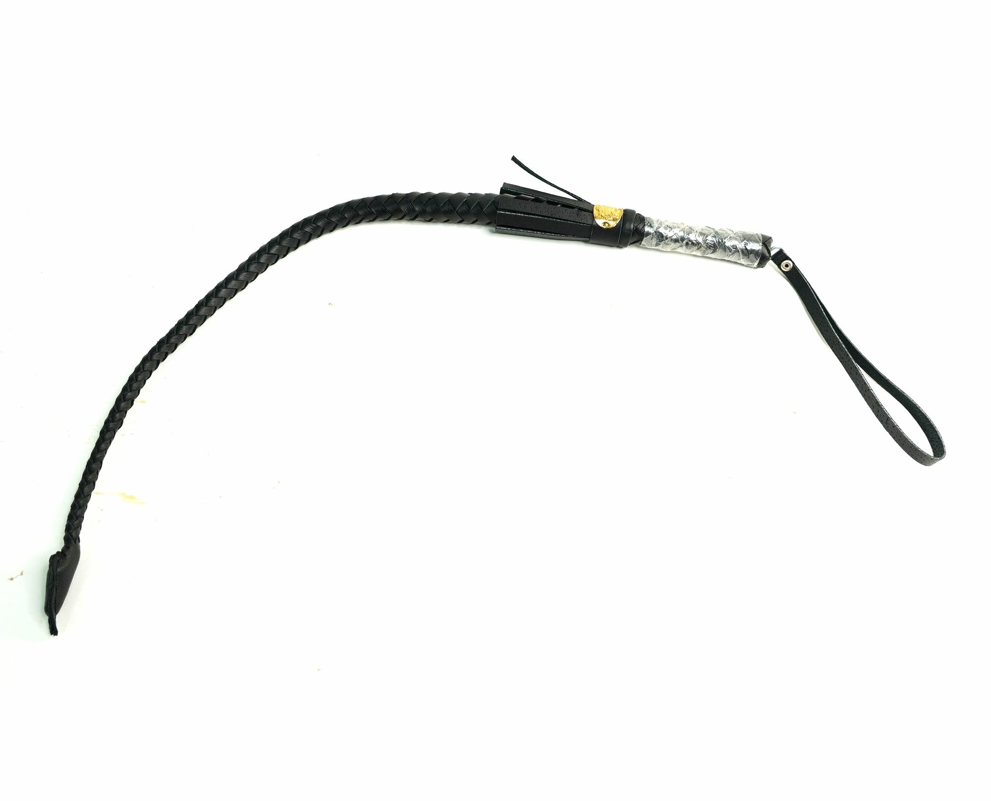 Нагайка Кубанская Казачья нагайка настоящая Казацкая плетка нат. кожа Арапник Донская Атаманская Р33 85 см