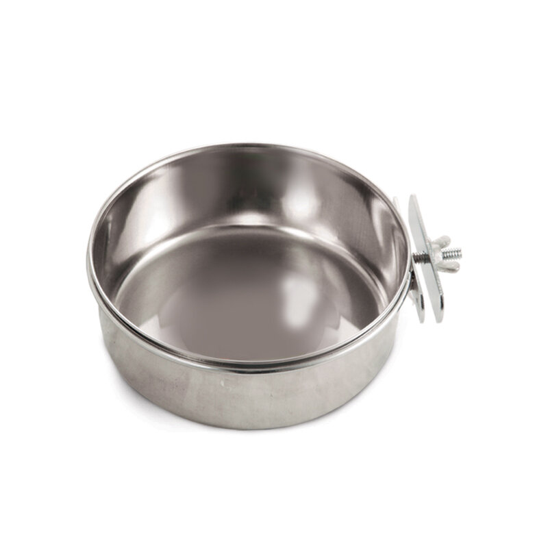 Triol Миска для животных металлическая с креплением "Смак", 0.55л, Triol