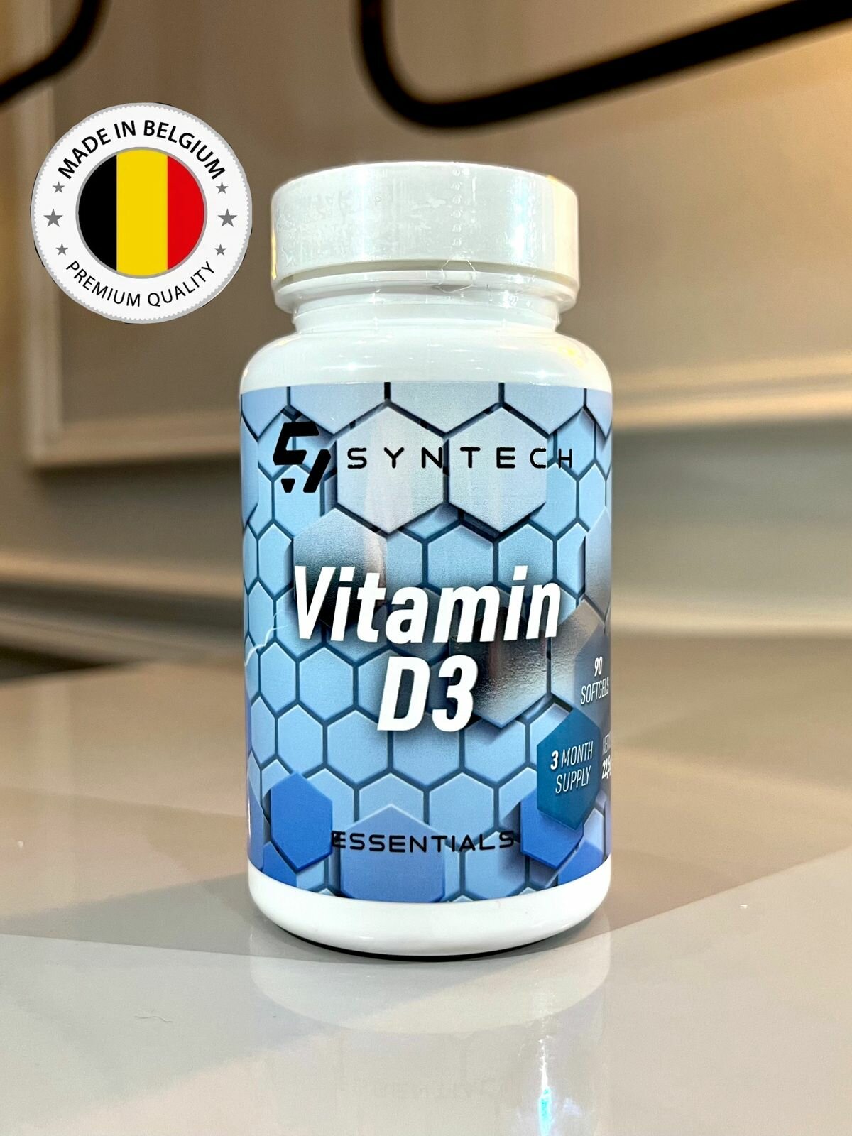 Витамин Д3. Syntech Nutrition Vitamin D3 90 капс. 3000 ME