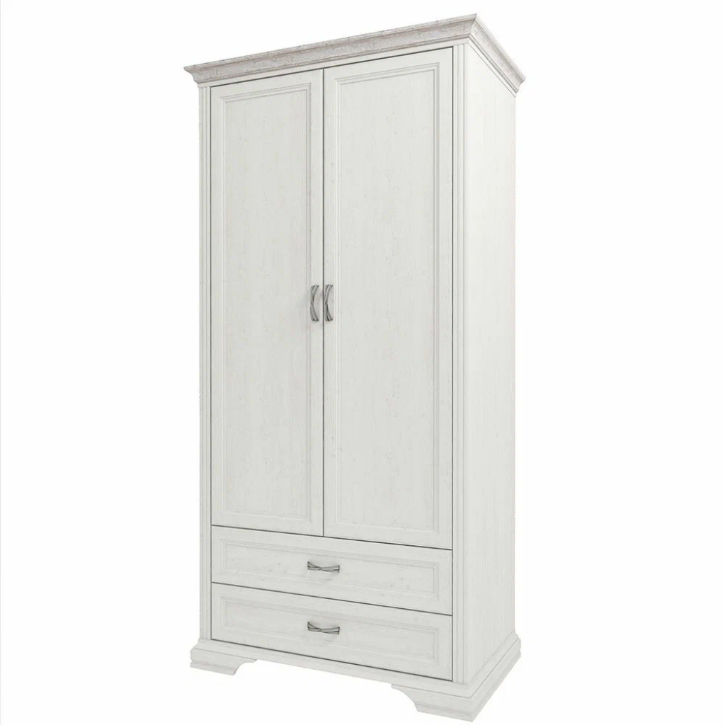 Шкаф Anrex MONAKO 2DG2S, 213.7 x 63 x 109.6 см, цвет: Сосна винтаж/дуб анкона