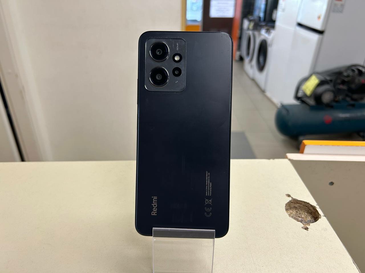 Смартфон Xiaomi Redmi Note 12 4G 6/128 ГБ RU, Dual nano SIM, Onyx Gray Б\У уценка