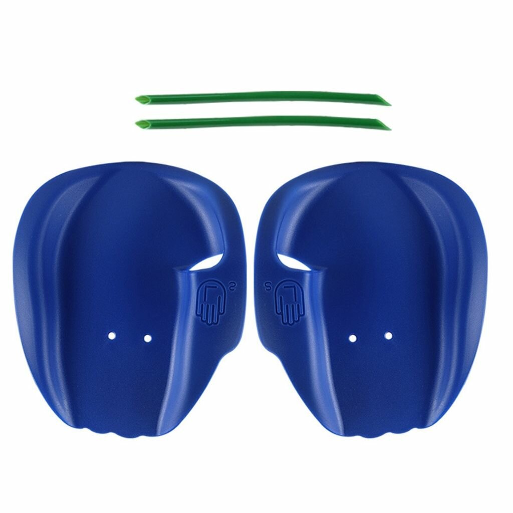 Ласты для плавания для взрослых и детей с регулируемым ремнем, темно-синий