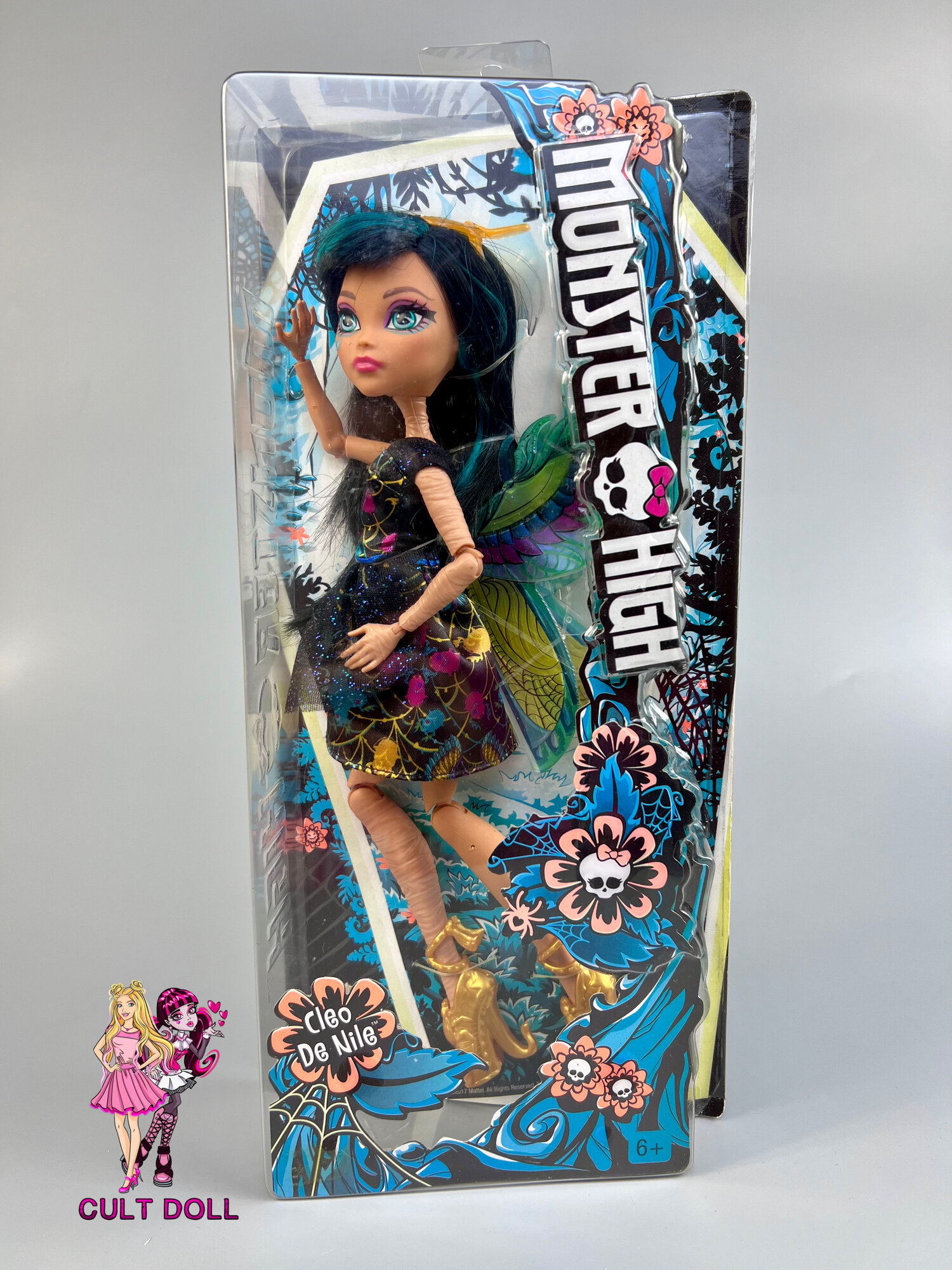 Кукла коллекционная Monster High Cleo De Nile Garden Ghouls Wings Клео Садовые Монстры FCV54