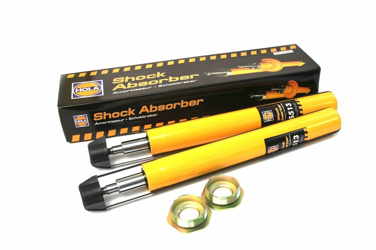 Амортизатор HOLA S513, для DAEWOO, передний, газовый, желтый