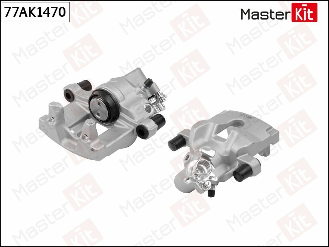 Тормозной суппорт задний левый Renault LAGUNA 3 2007-2015, D поршня 38 мм, под диск 11 мм - MasterKit 77AK1470