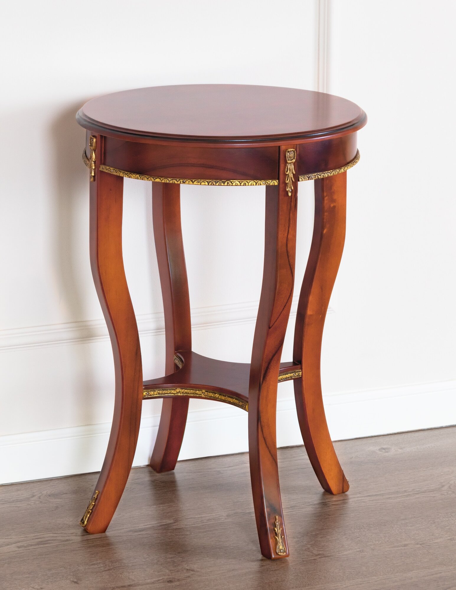 Кофейный столик IDC Mobiliario Classic 19 Cerezo 45x45x66 см — фото 1