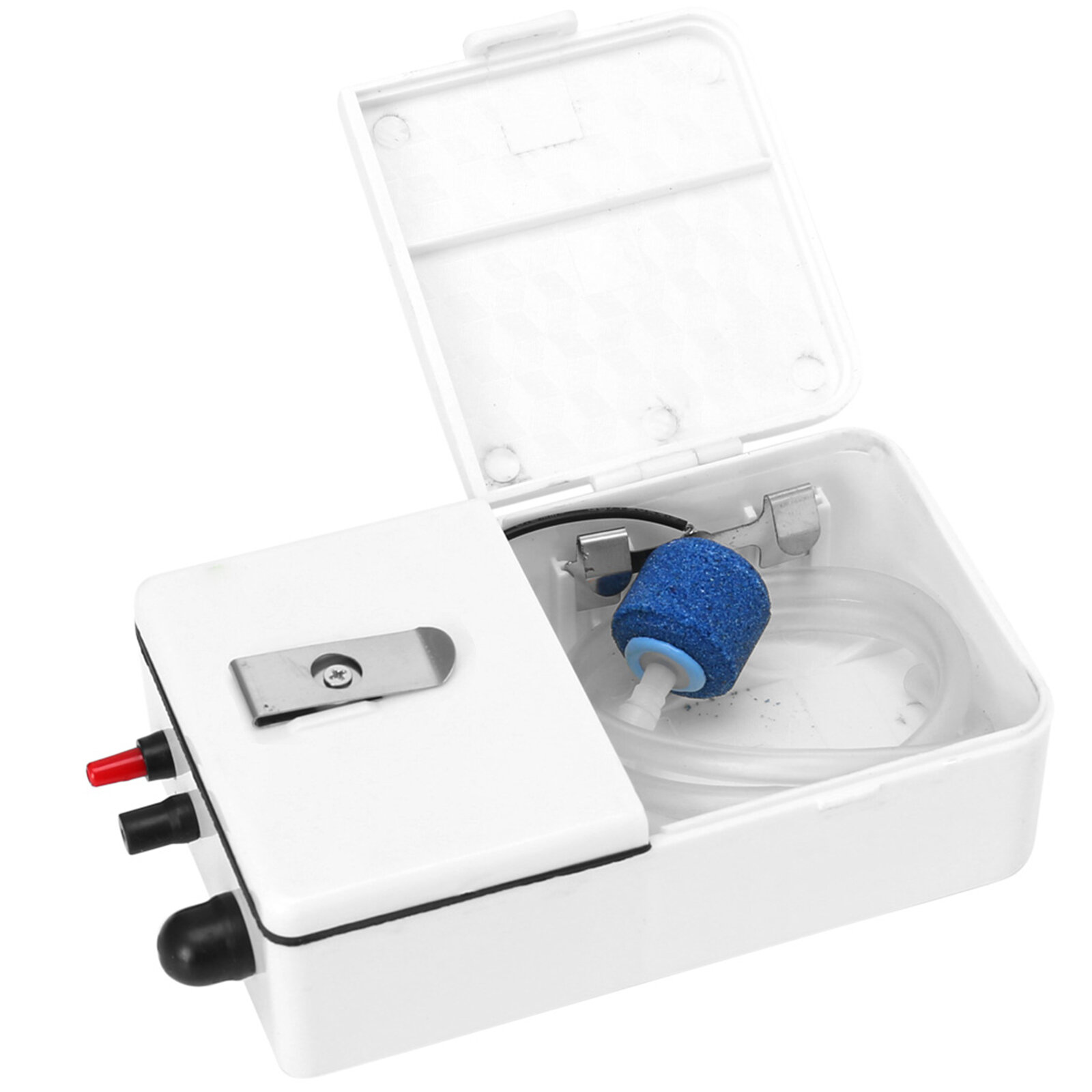 Тихий аквариумный компрессор, Белый