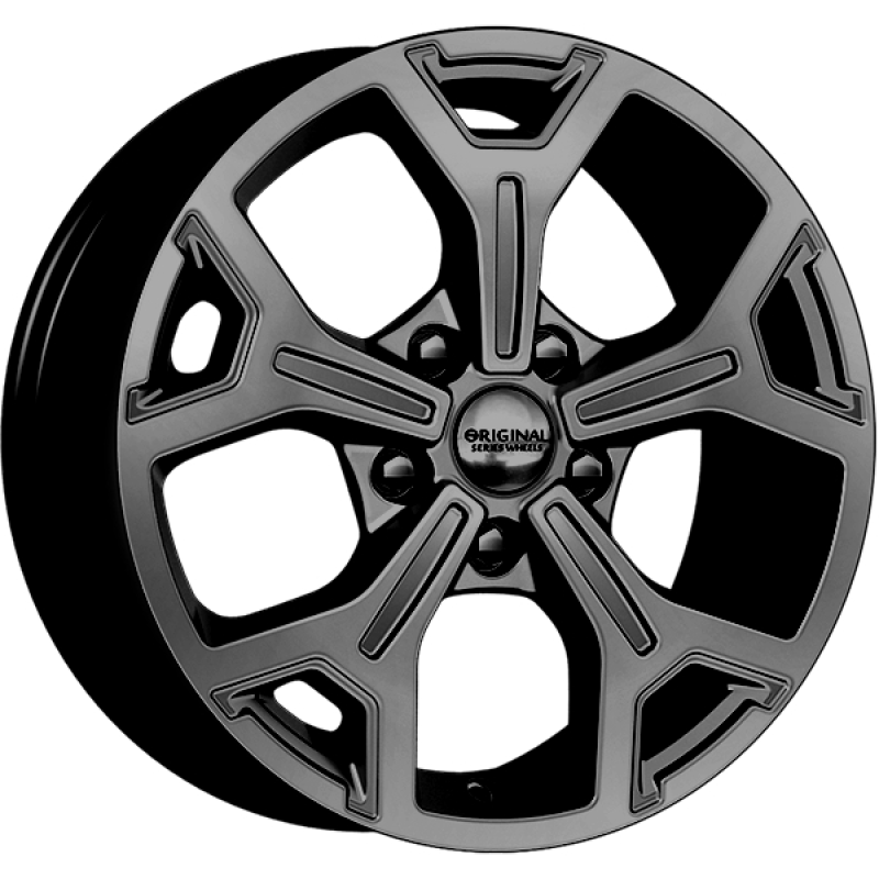 Диск колесный Скад KL-318 (KAPTUR) 6,5x16 5x114,3 Dia66.1 ET50 цвет графит